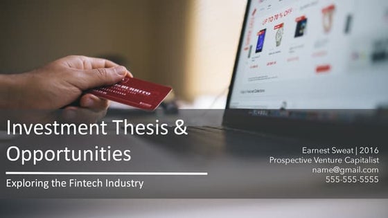 Fintech in india | PPTX