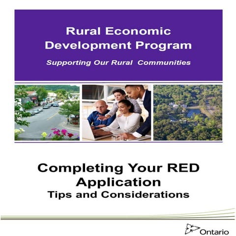 RED Program Application Tips | PDF