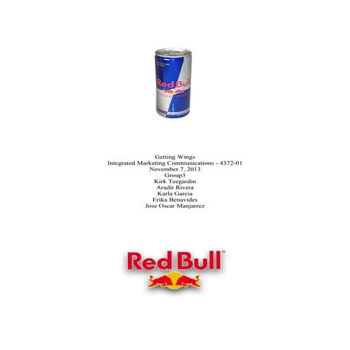 Red Bull Getting Wings | DOC