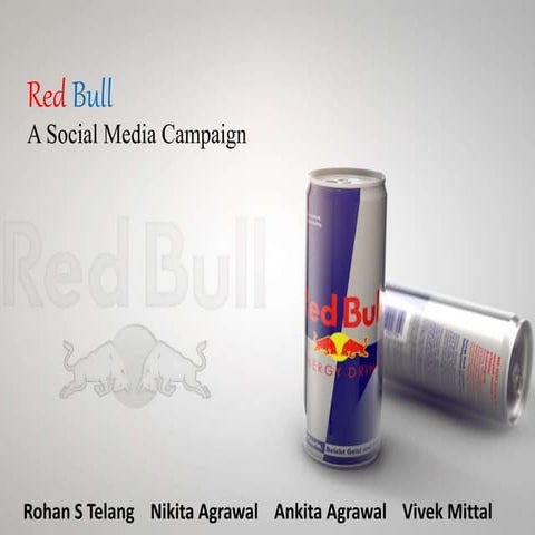 Red Bull - A Social Media Campaign | PPT