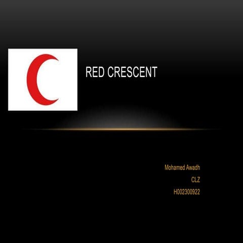 Red crescent | PPTX