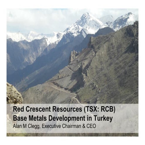 Red Crescent Resources investor presentation may 2011 | PDF