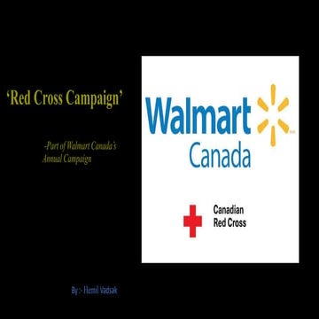 Red cross Campaign | PPTX