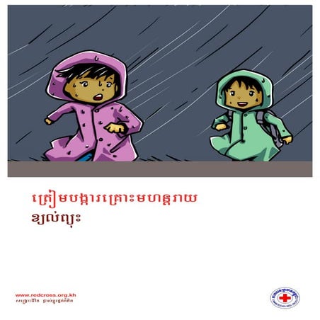 Red Cross comic brochure- Flood | PDF