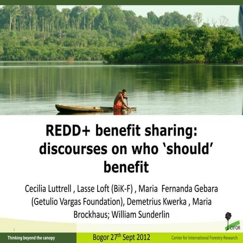Global Comparative Study on REDD+: Inputs for ASEAN region | PDF