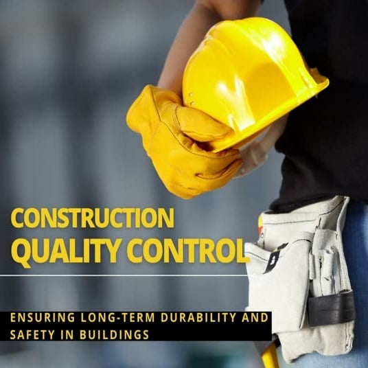 Construction quality control is crucial for ensuring buildings are safe ...