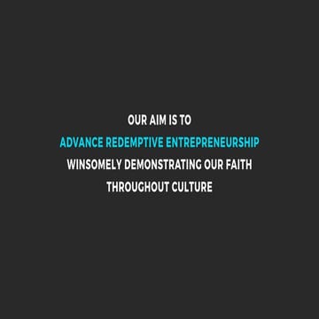 Redemptive entrepreneurship | PDF