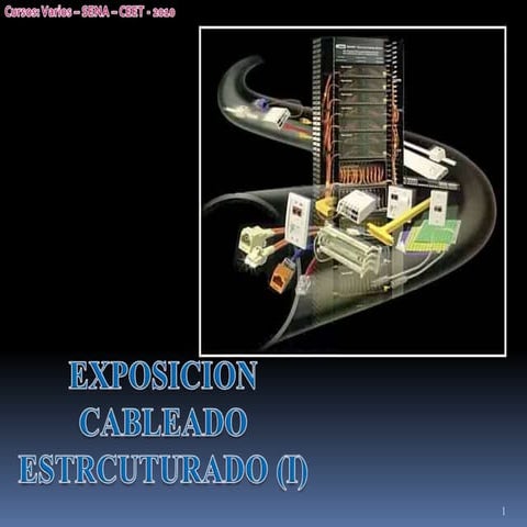 Componentes de un cableado estructurado | PDF