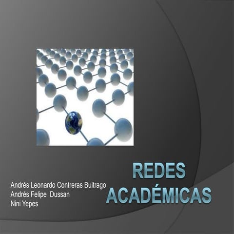 Redes Academicas | PPT