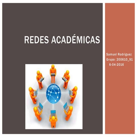 Redes academicas | PPTX
