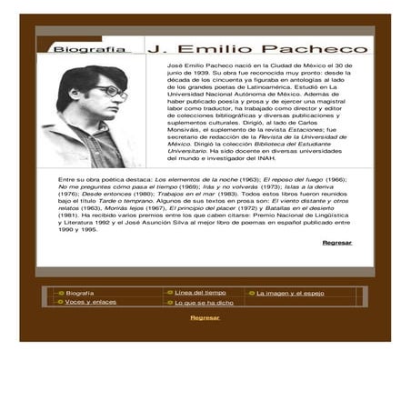 Jose Emilio Pacheco | PDF
