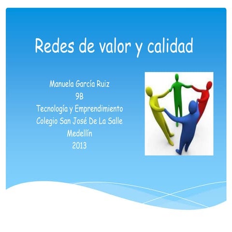Redes de valor y calidad | PDF
