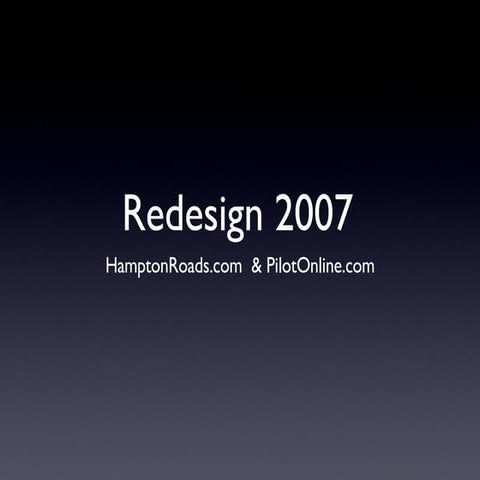 Redesign Slides | PPT