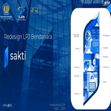 Redesign LPJ Bendahara (Pengiriman LPJ Bendahara Pada Aplikasi Sakti).pptx