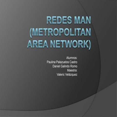 Redes man | PPTX | Computer Networking | Computing