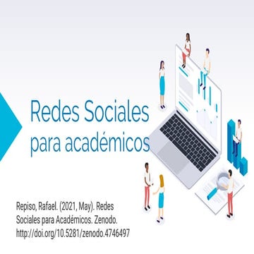 Redes Sociales para Académicos | PPTX