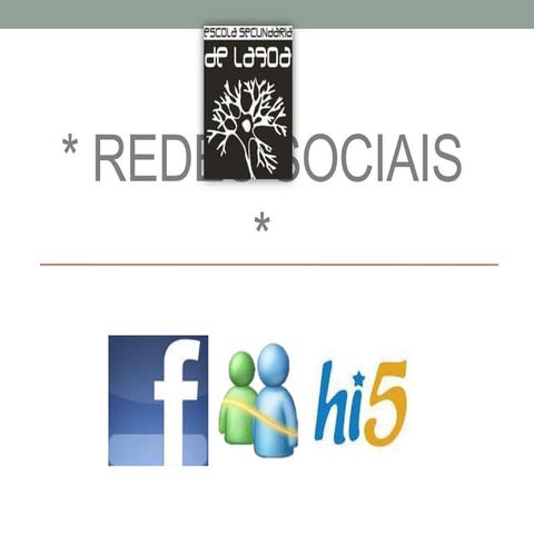 Redes sociais | PPTX