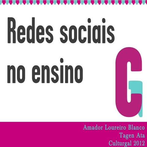 As Redes Sociais | PPT