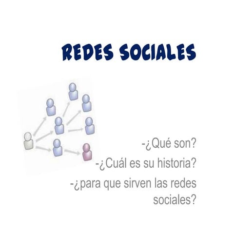 Las redes sociales | PPTX
