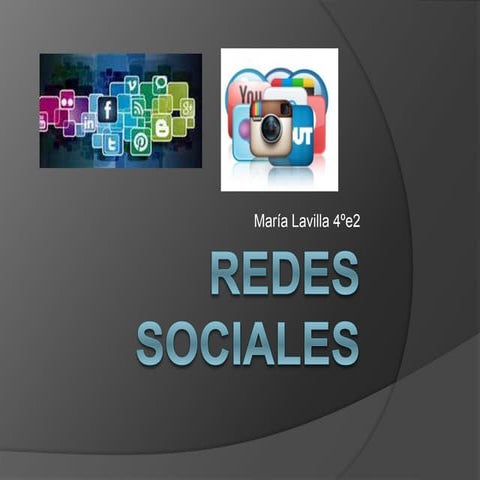 Las redes sociales - PowerPoint | PPTX