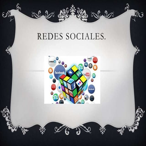 REDES SOCIALES - ELIZABETH QUIROGA | PPTX