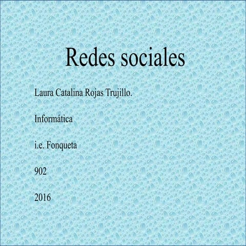 Qué son las redes sociales | PDF