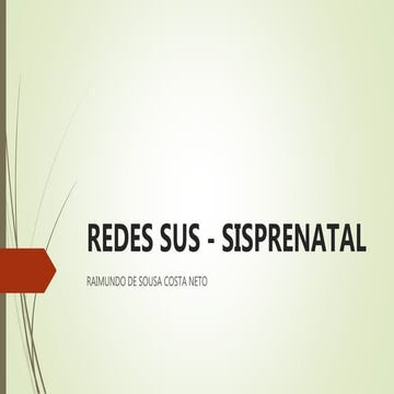 Redes sus sisprenatal | PPTX | Pregnancy | Reproductive Health