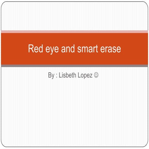 Red eye | PPTX