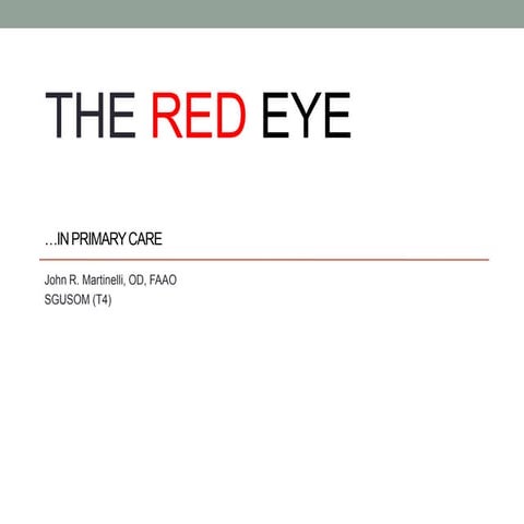 The Red Eye | PPTX
