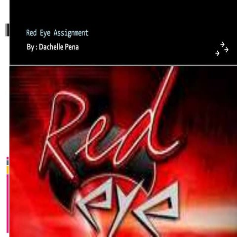 Red eye finish | PPTX | Skin and Dermatology | Diseases and Conditions