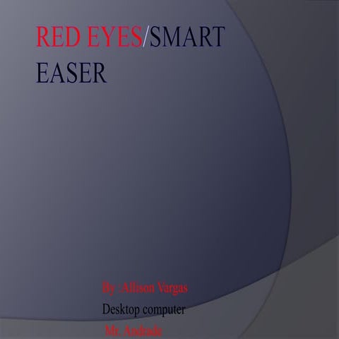 Red Eyes Power Point | PPTX