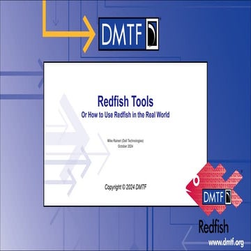 Redfish Tools for open Compute hardware provisioning | PDF