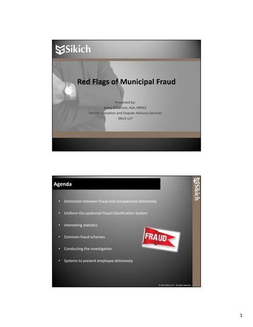 Enterprise Fraud Risk Management | PDF