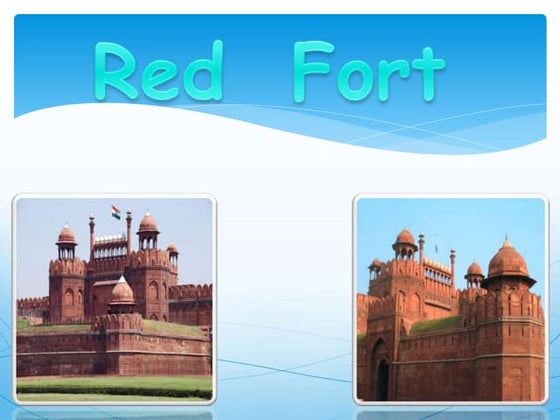 PPT ON RED FORT | PPT