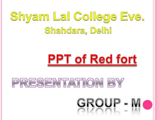 Red Fort ppt.pptx