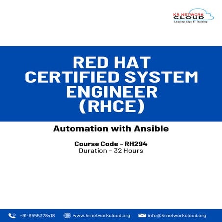 Ex294 Redhat Certified Engineer Rhce Pdf
