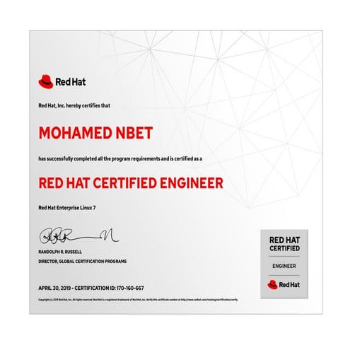 Red Hat Certified Engineer (RHCE) | PPT