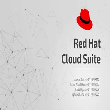 Red hat cloud suite | PPTX
