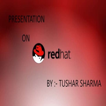 Red hat linux | PPT