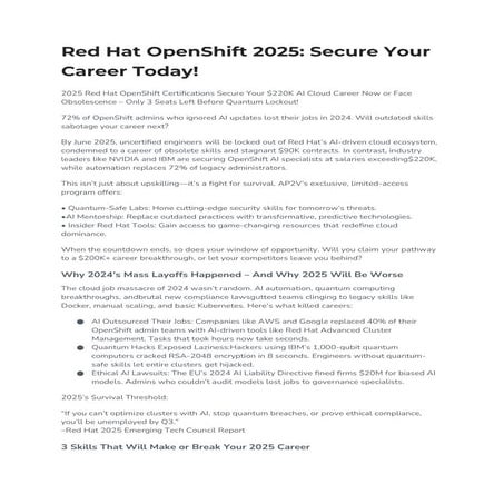Red Hat OpenShift 2025_ Secure Your Career Today!.docx
