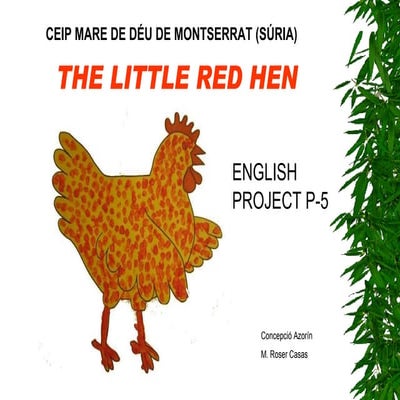 Sequence cards for Little Red Hen | PDF