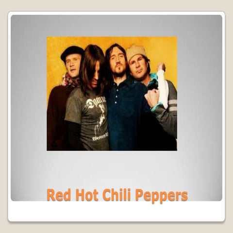 Red hot clilli peppers | PPS