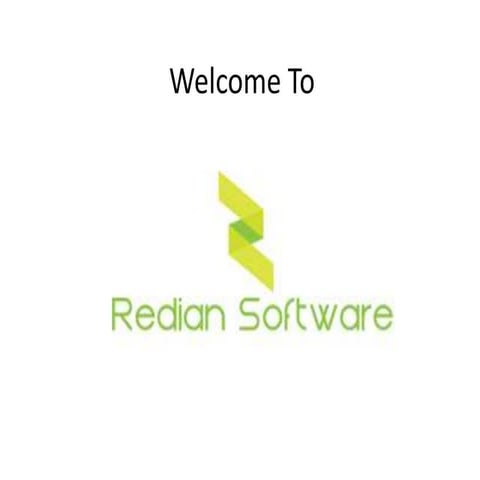 A pioneer open source software development Company | Redian Software | PPTX