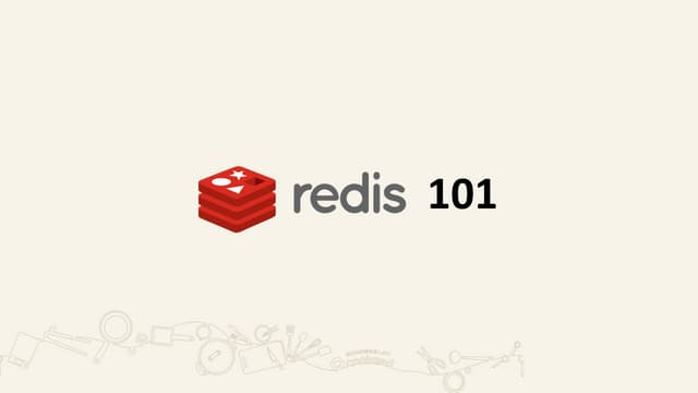 Redis 101 | PPT Redis 101 | PPT