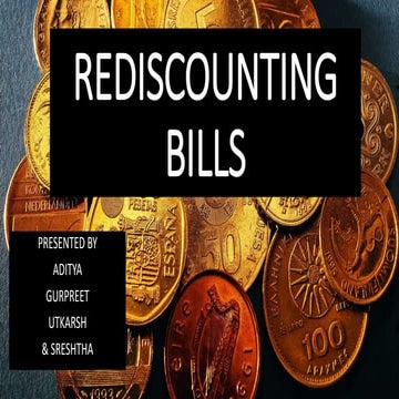 Rediscounting bills | PPTX