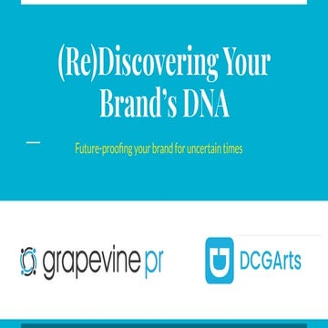 (Re)Discovering Your Brand's DNA | PPT