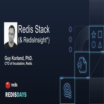 Redis Developer Day Tlv Redis Stack And Redisinsight Ppt 
