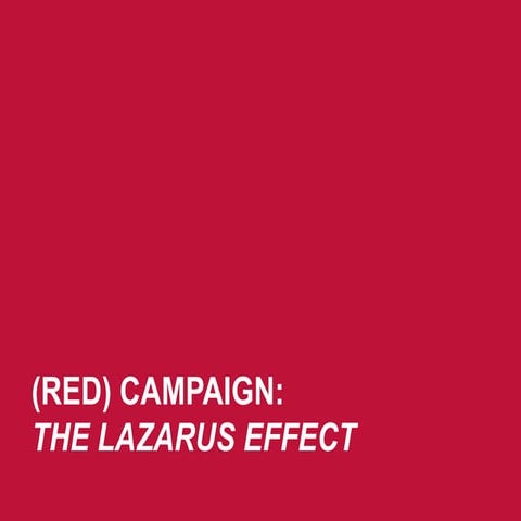 (Red) lazarus effect ppt | PPT