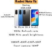 Redmi Note 11s specifications. | PDF
