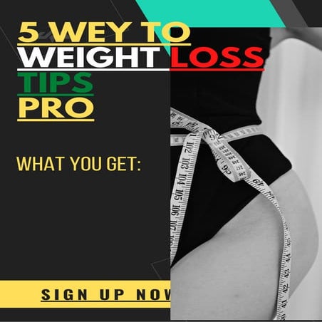 5 way weight loss tips | PDF